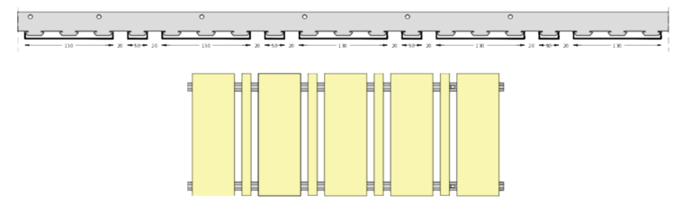 LINEAR STRIP CEILING – Technomec