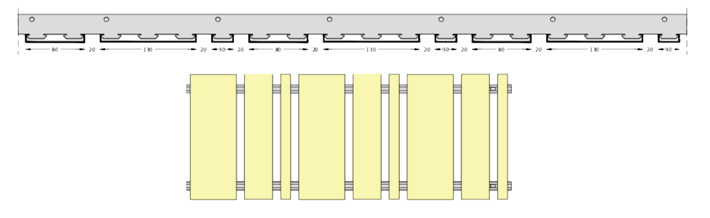 LINEAR STRIP CEILING – Technomec