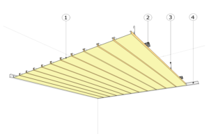 LINEAR STRIP CEILING – Technomec