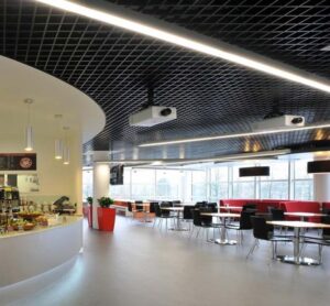 OPEN CELL GRID CEILING – Technomec