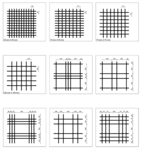 OPEN CELL GRID CEILING – Technomec