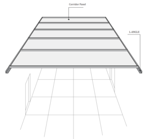 Corridor Ceiling System – Technomec